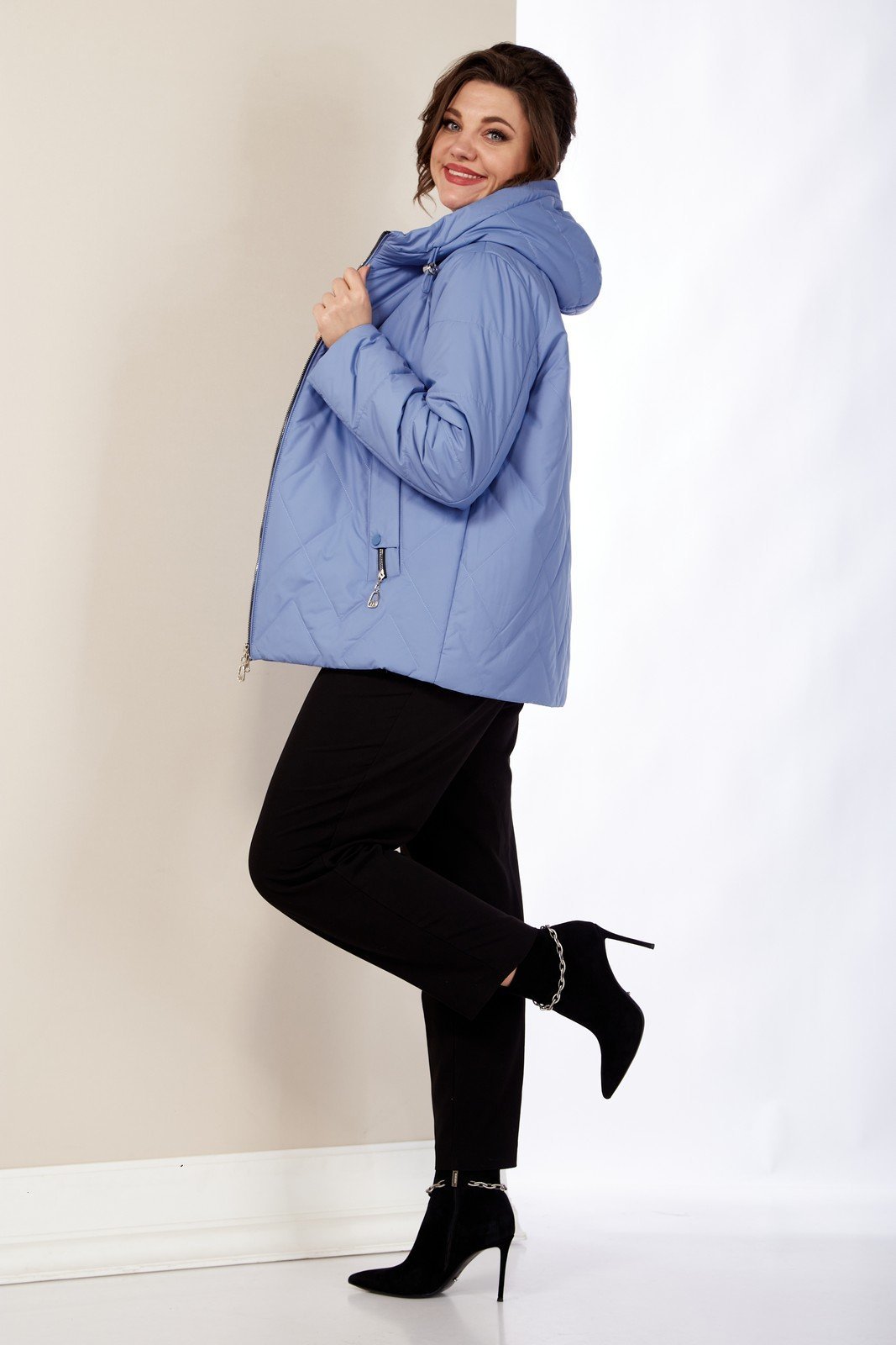 Куртка 2142-1 фиалка Shetti купить в интернет магазине Велесмода